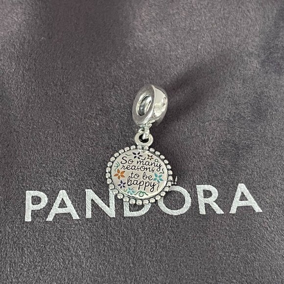 Pandora | Jewelry | Pandora So Many Reasons To Be Happy Dangle | Poshmark